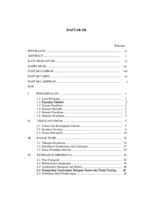ESTIMASI SUMBERDAYA BATUPASIR DAN BREKSI DENGAN METODE CROSS SECTION DAN CONTOUR DI PT TBEK ...